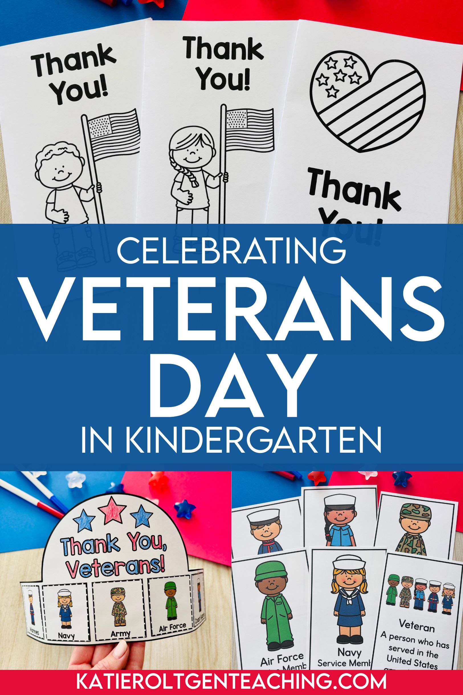 Veterans Day Activities for Kindergarten - Katie Roltgen Teaching