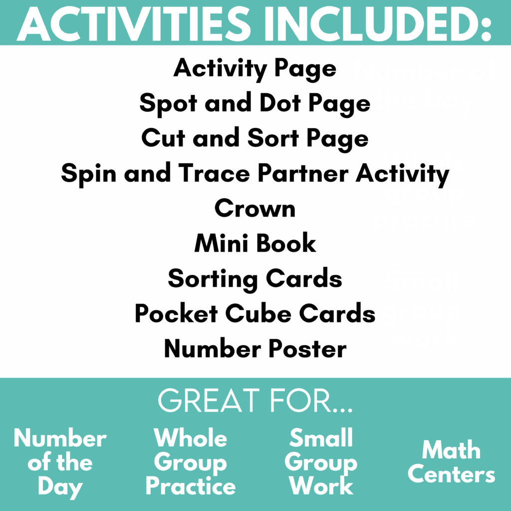 Number Seven Activities - Katie Roltgen Teaching