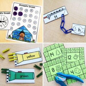 Camping Fine Motor Activities - Katie Roltgen Teaching