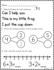 Kindergarten Morning Work for April - Katie Roltgen Teaching