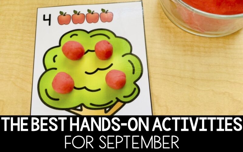 September Activities for Kindergarten: Fine Motor, Literacy, and More ...
