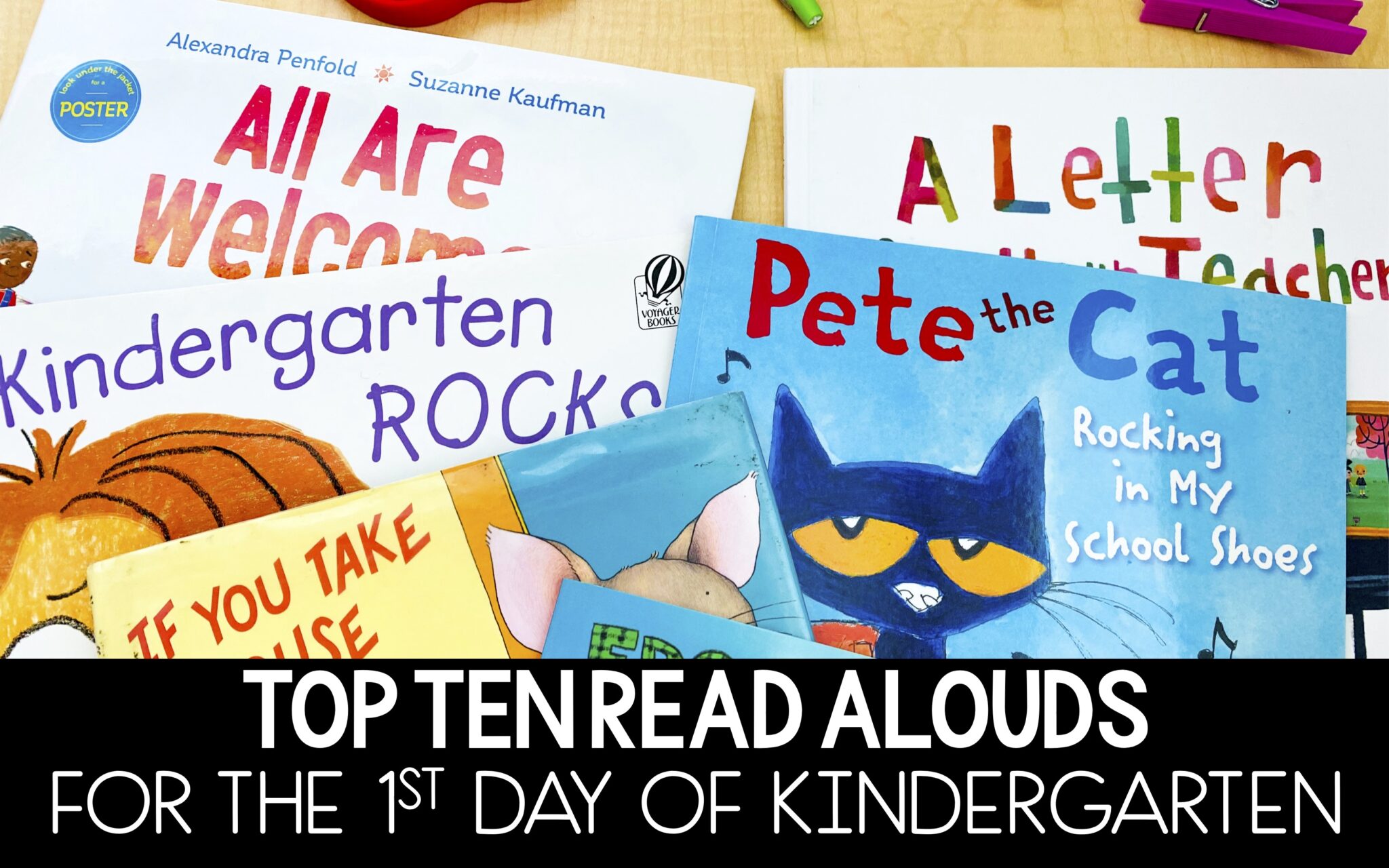 Top Ten Read Alouds for the First Day of Kindergarten - Katie Roltgen ...