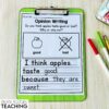 Fall Writing Prompts for Kindergarten - Katie Roltgen Teaching