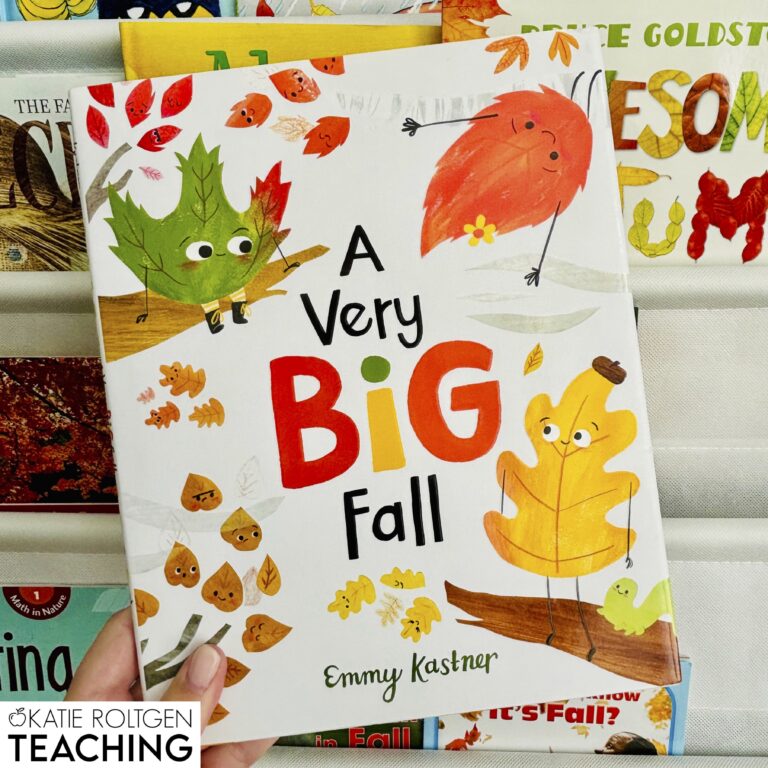 15 Fall Read Alouds for Kindergarten - Katie Roltgen Teaching