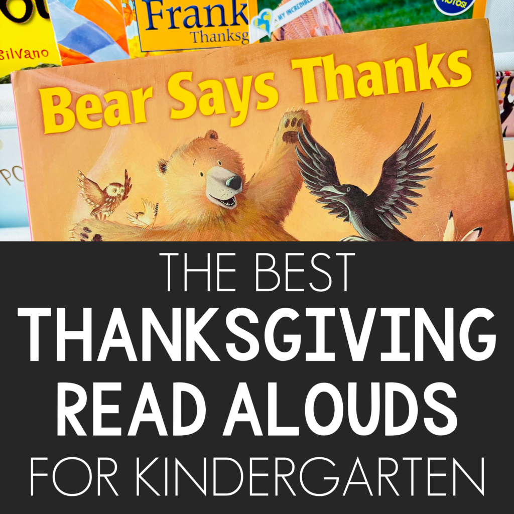 Thanksgiving Books for Kindergarten: Celebrating Gratitude and ...