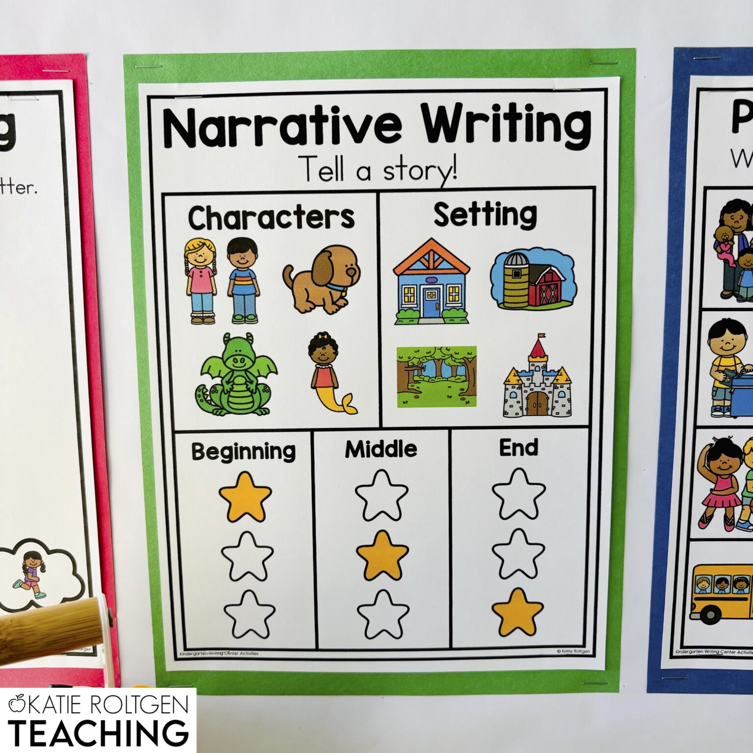 Writing Centers for Kindergarten - Katie Roltgen Teaching