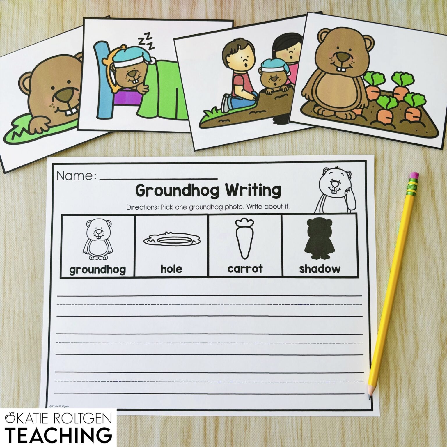 Groundhog Day Activities for Kindergarten - Katie Roltgen Teaching