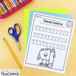 Fine Motor Printable Activities for Preschool and Kindergarten - Katie ...