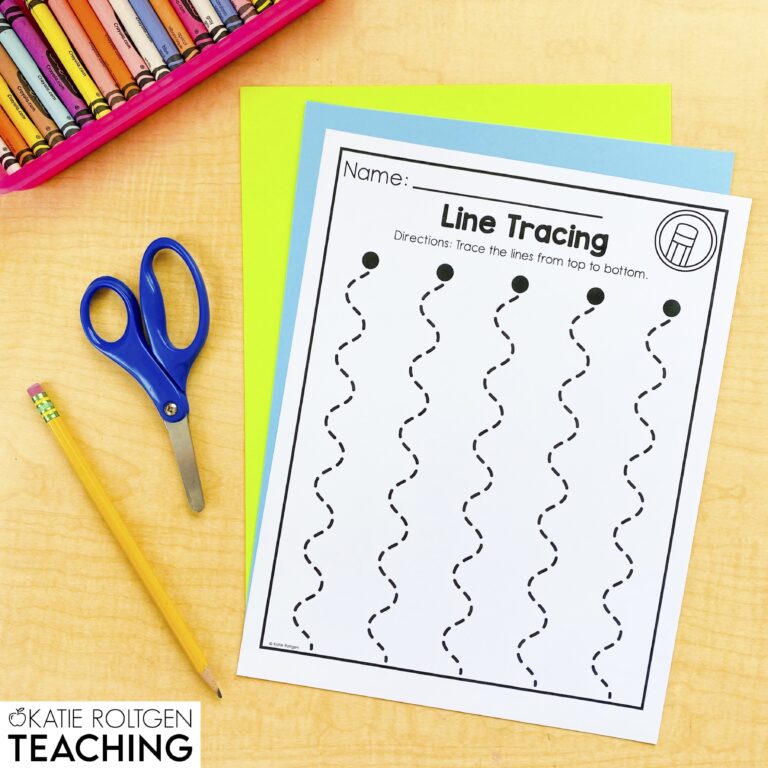 Fine Motor Printable Activities for Preschool and Kindergarten - Katie ...