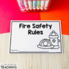 Fire Safety Week Activities for Kindergarten - Katie Roltgen Teaching
