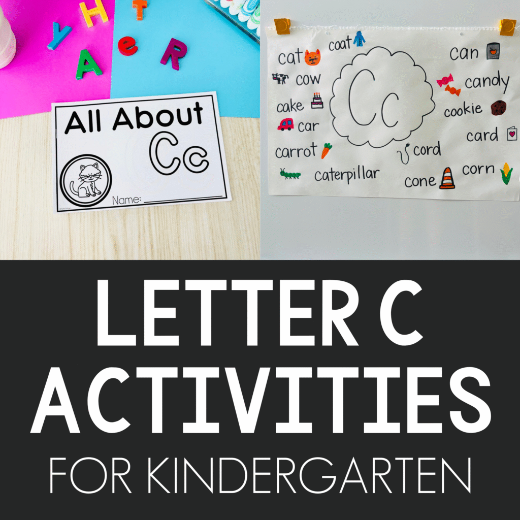 Activities for Teaching About the Letter C - Katie Roltgen Teaching