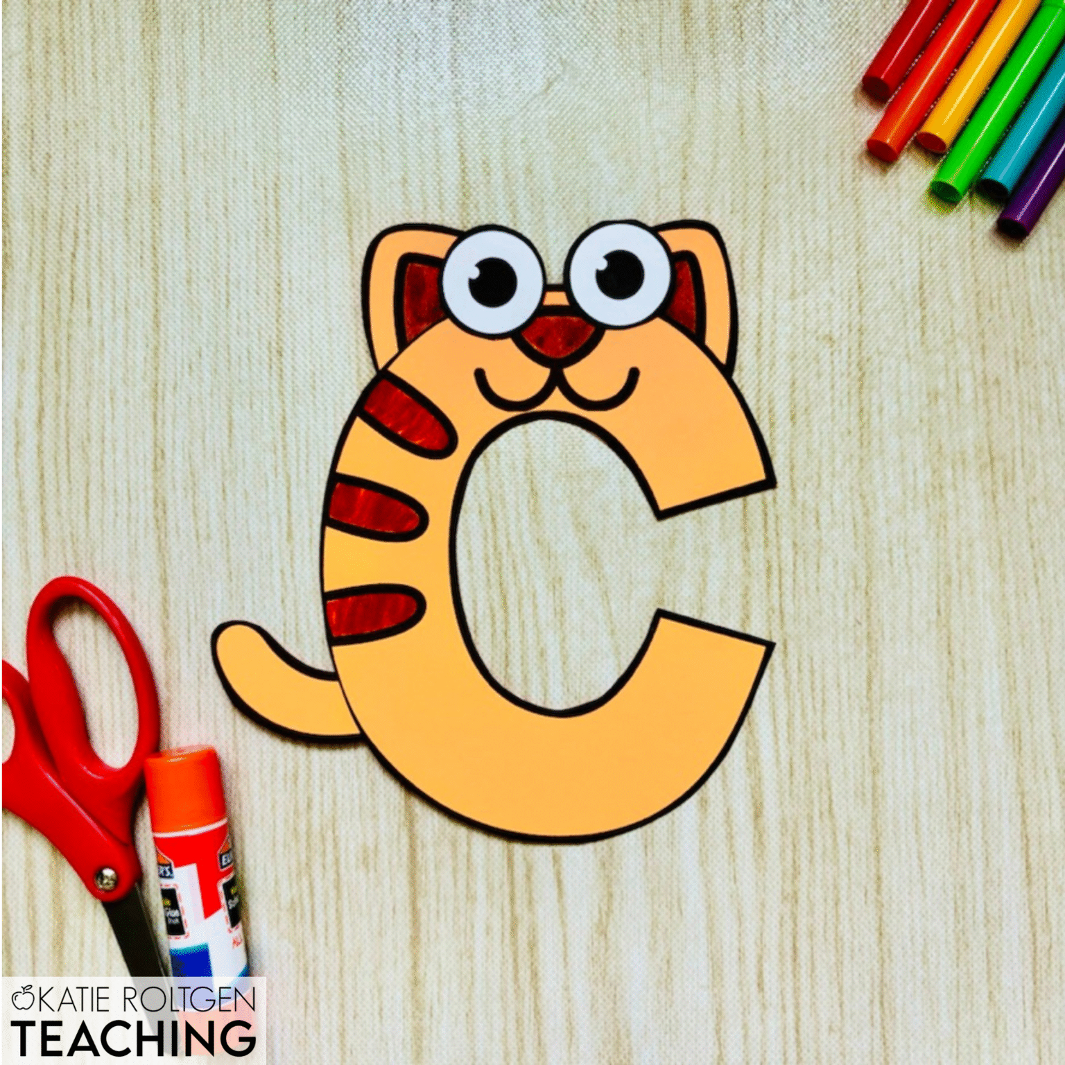Activities for Teaching About the Letter C - Katie Roltgen Teaching