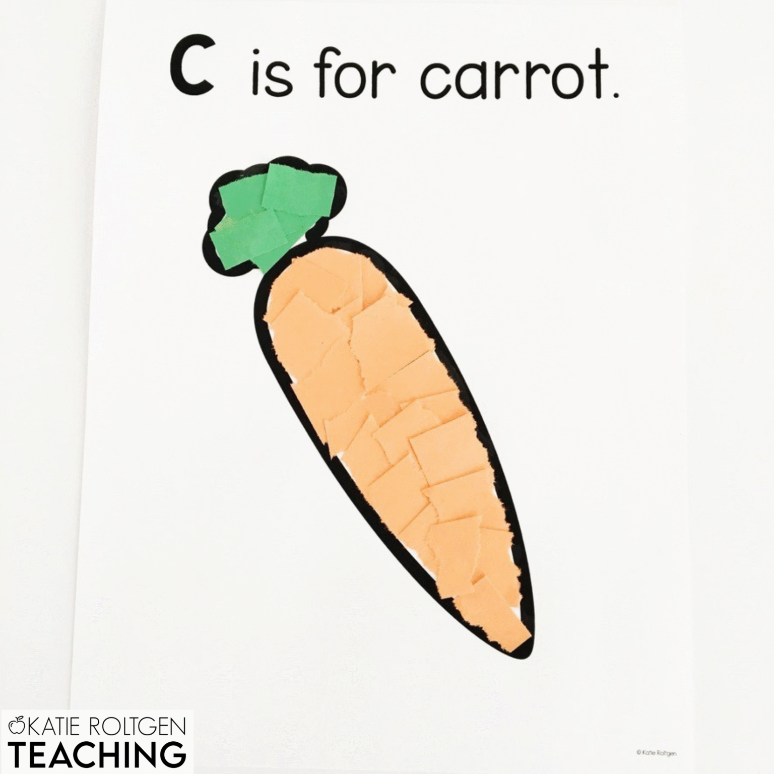 Activities for Teaching About the Letter C - Katie Roltgen Teaching