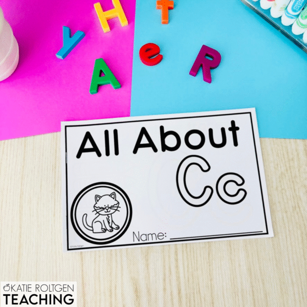 Activities for Teaching About the Letter C - Katie Roltgen Teaching
