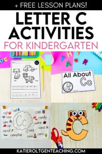 Activities for Teaching About the Letter C - Katie Roltgen Teaching