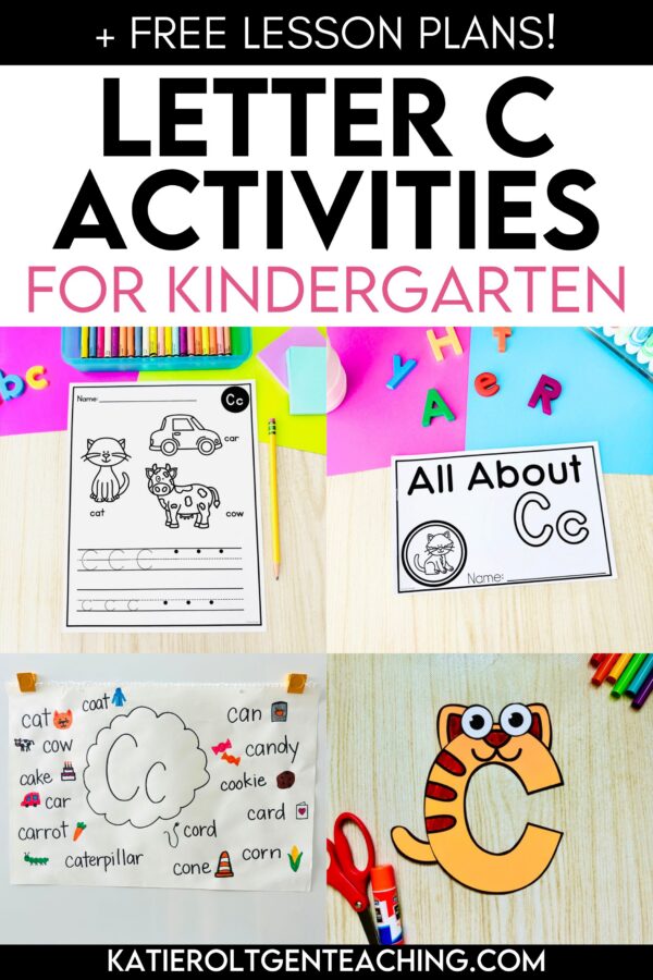 Activities for Teaching About the Letter C - Katie Roltgen Teaching