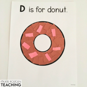 Activities for Teaching About the Letter D - Katie Roltgen Teaching