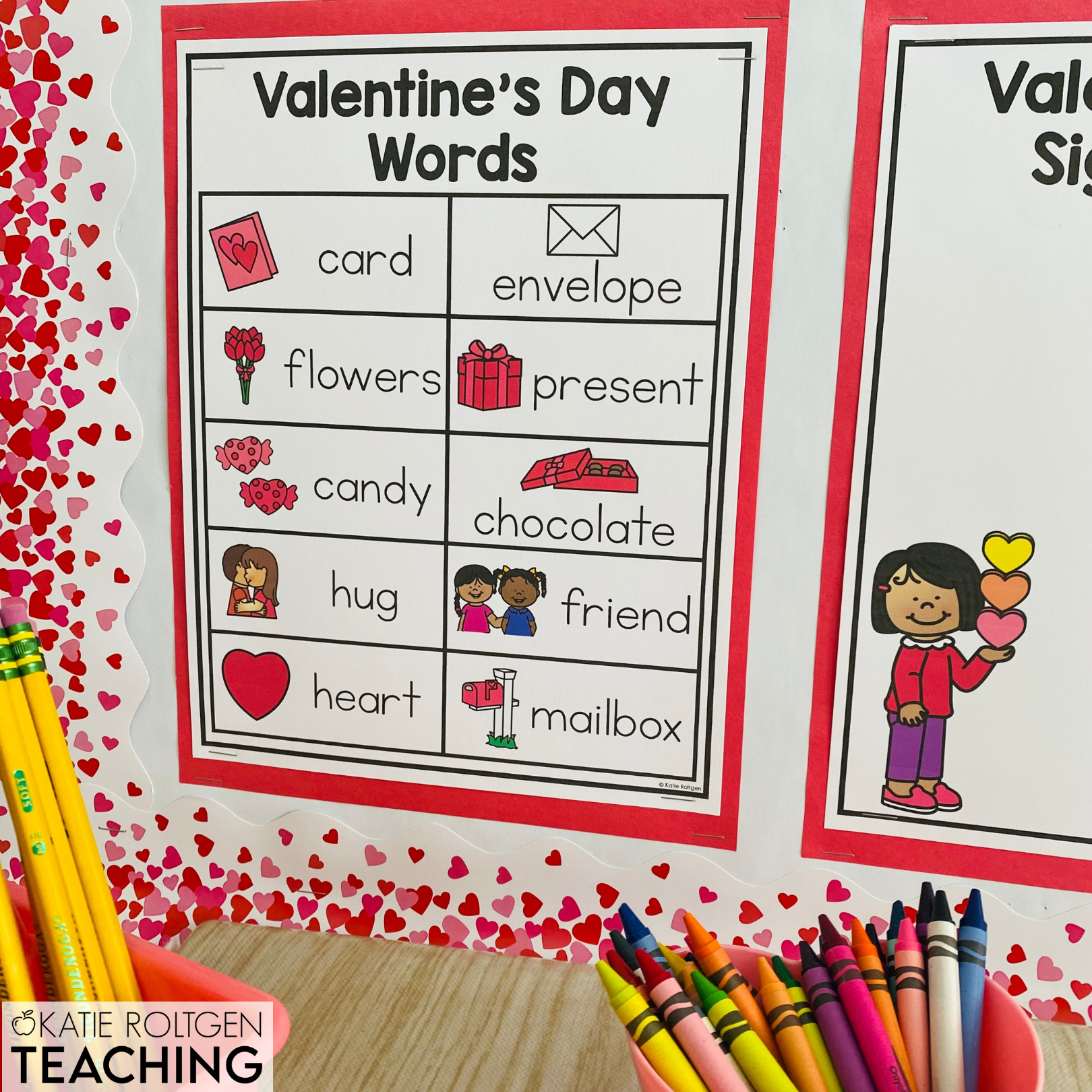 Valentine’s Day Writing Prompts for Kindergarten - Katie Roltgen Teaching