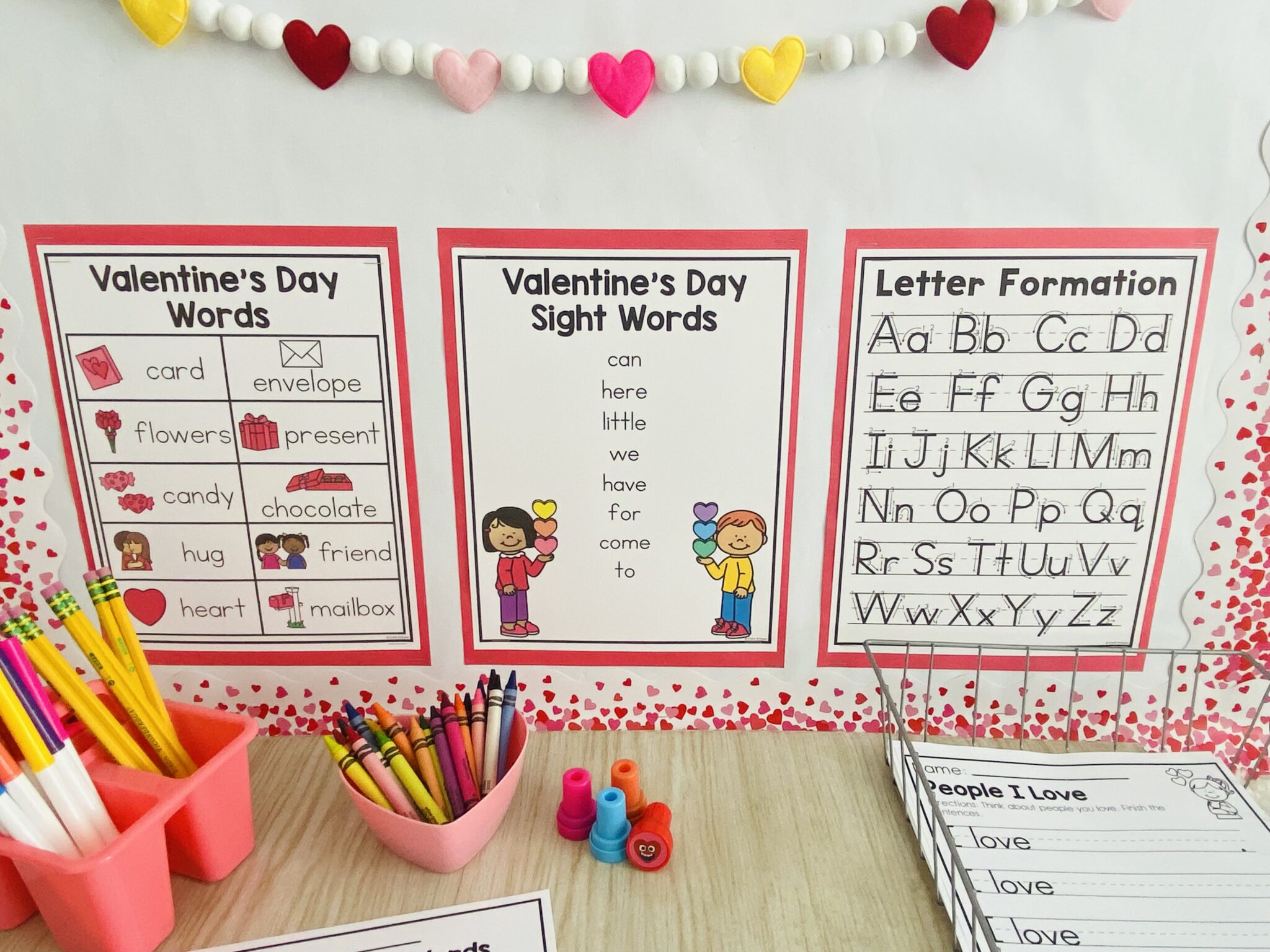 Valentine’s Day Writing Prompts for Kindergarten - Katie Roltgen Teaching