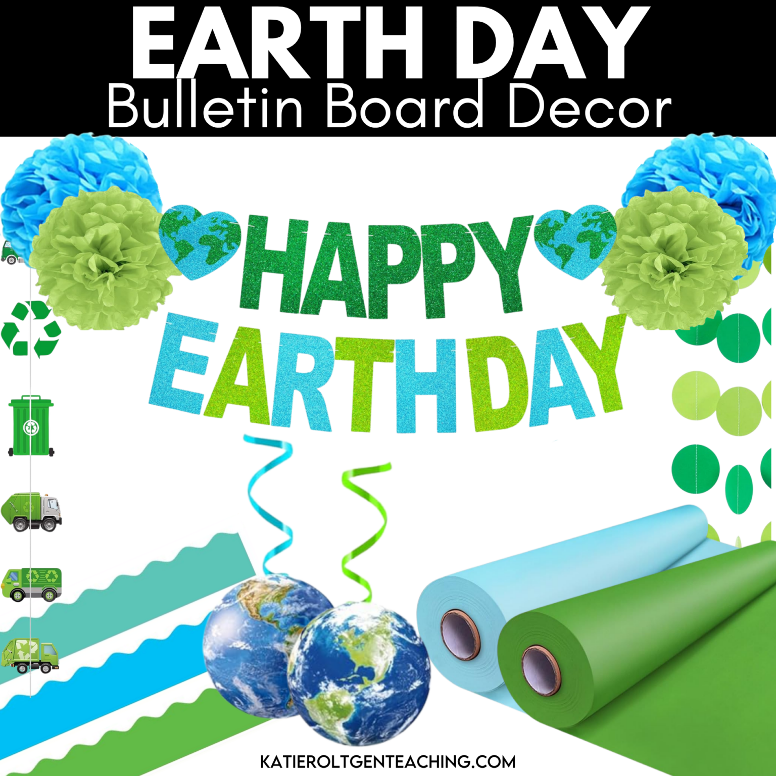 An Easy Earth Day Bulletin Board Idea for Kindergarten - Katie Roltgen ...