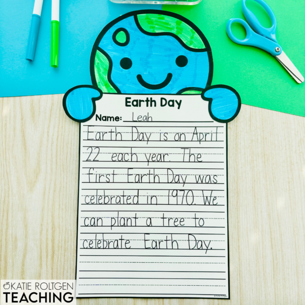 An Easy Earth Day Bulletin Board Idea for Kindergarten - Katie Roltgen ...